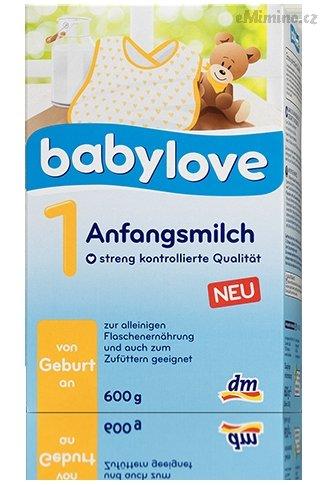dm Babylove kojenecké mléko 1- Recenze a zkušenosti na eMimino.cz
