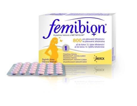 Merck Femibion 1 (800)- Recenze a zkušenosti na eMimino.cz