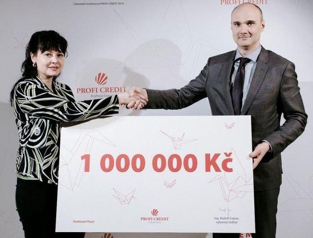 PROFI CREDIT věnoval 1 000 000 korun na podporu dětí organizaci UNICEF ...
