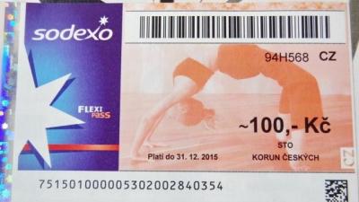 Sodexo Flexi pass poukazy Sodexo - bazar, prodej - eMimino.cz