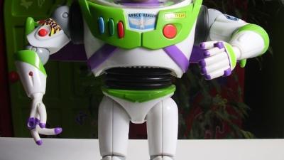 BUZZ Rakeťák VELKÝ 30cm - mechanický Mattel Disney - bazar, prodej ...