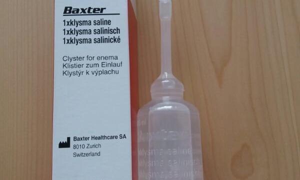 Baxter salinicke klysma, 90 Kč - bazar, prodej - eMimino.cz