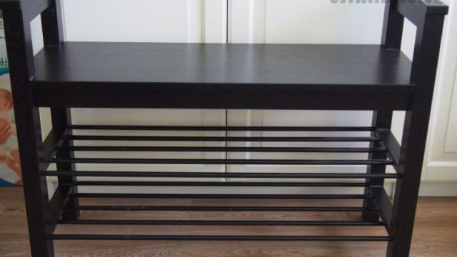 lavice s botníkem ,botník Ikea Hemnes Ikea - bazar, prodej - eMimino.cz
