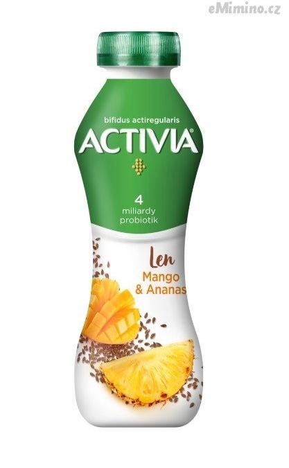 Activia Nápoj Mango ananas lněné semínko- Recenze a zkušenosti na ...