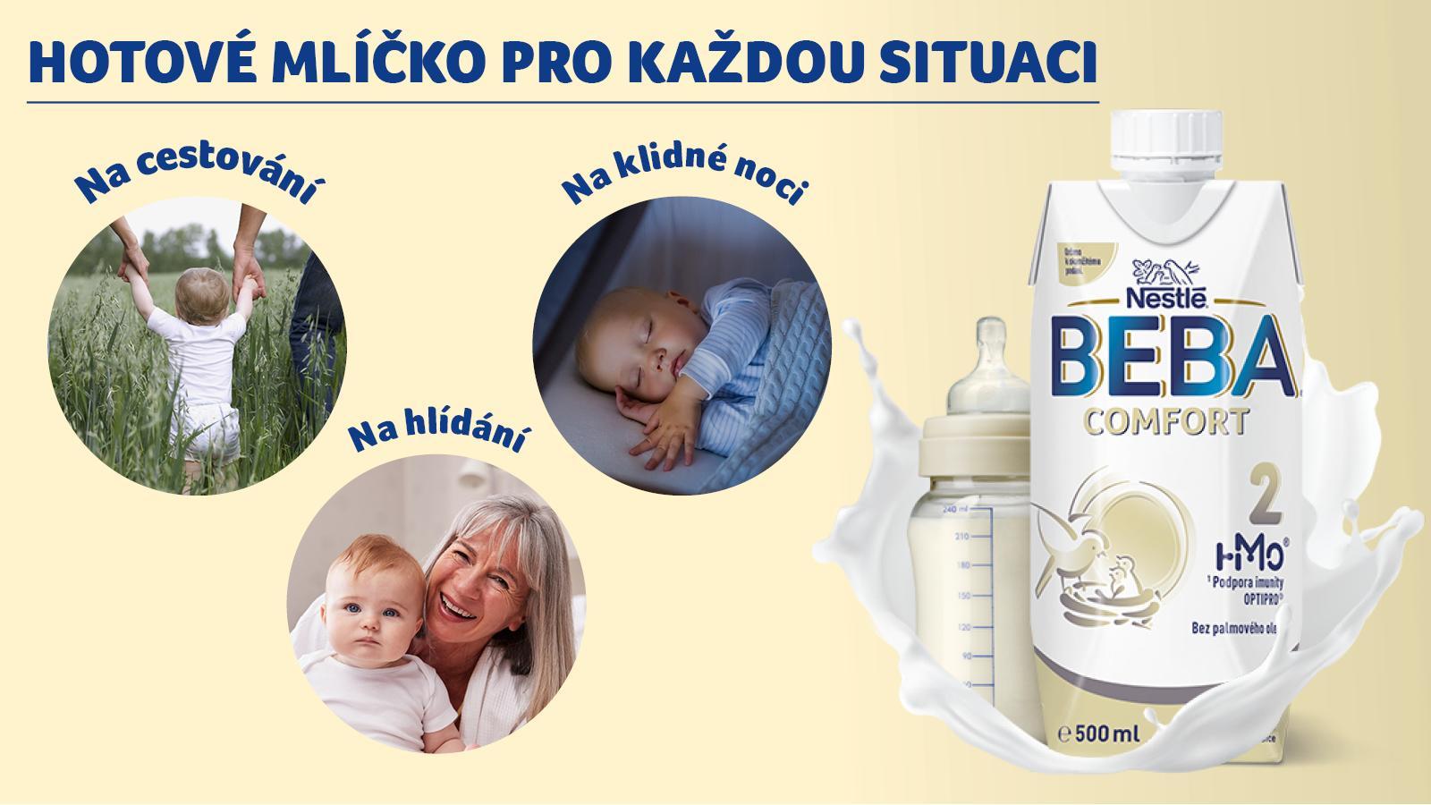 Vyhrajte tekuté mlíčko BEBA COMFORT HM-O. Získá ho 6 z vás - eMimino.cz