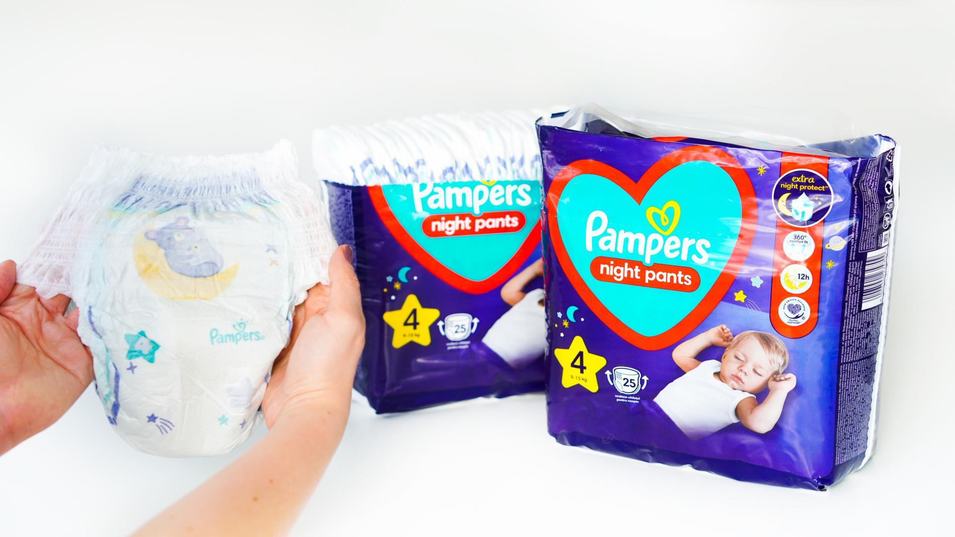 Extra ochrana po celou noc: Otestujte kalhotky Pampers Night Pants ...
