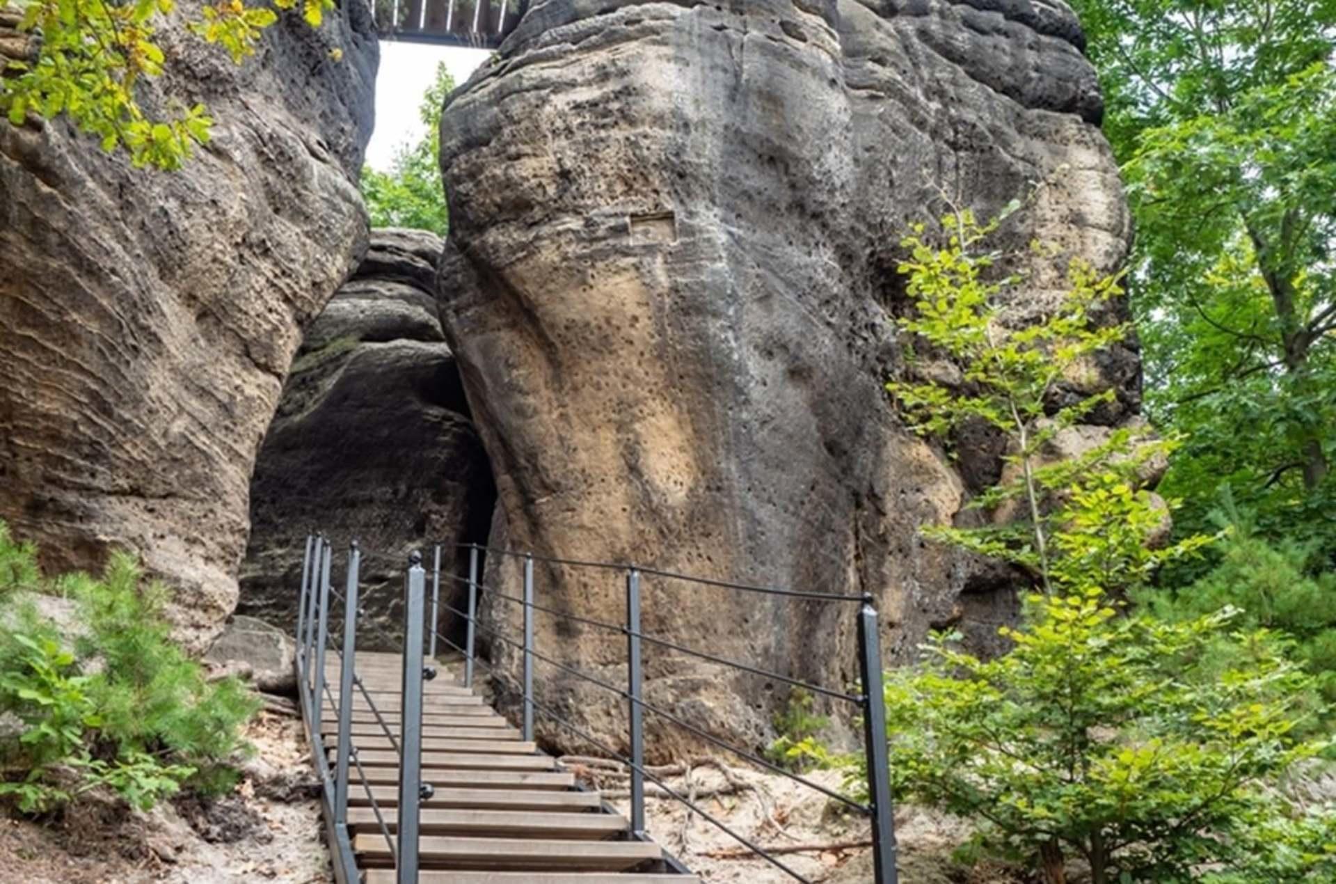 Vyhlídka Ponorka - tip na výlet u místa "Česká Kamenice" | eMimino.cz