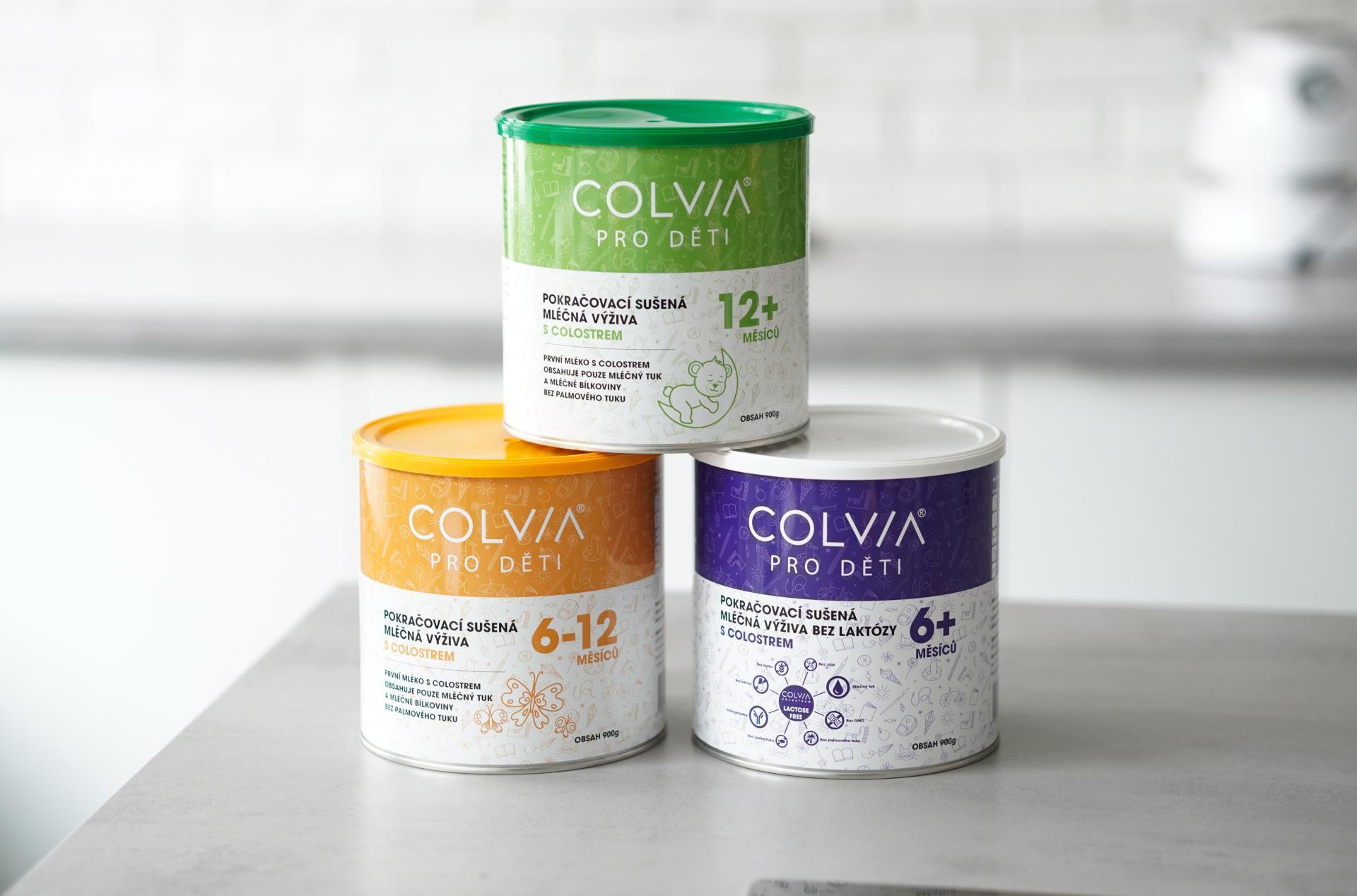 Vyzkoušejte pokračovací kojenecká mléka Colvia s colostrem - eMimino.cz
