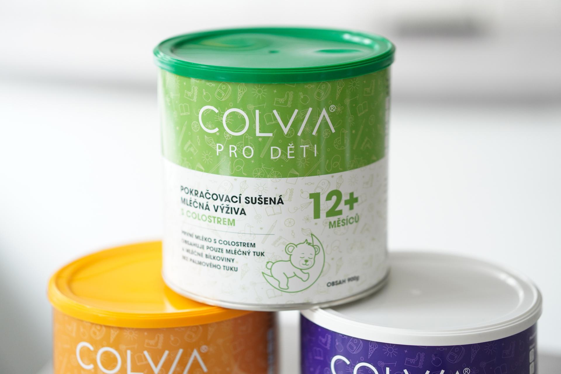 Vyzkoušejte pokračovací kojenecká mléka Colvia s colostrem - eMimino.cz