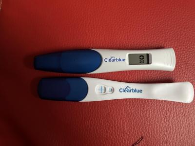 Clear Blue ultra casny, dr.max - pozitivni (slaba carka) - Diskuze ...