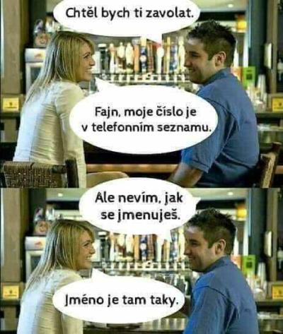 Znáte dobrý vtip? Sem s ním! (2543) - Diskuze - eMimino.cz