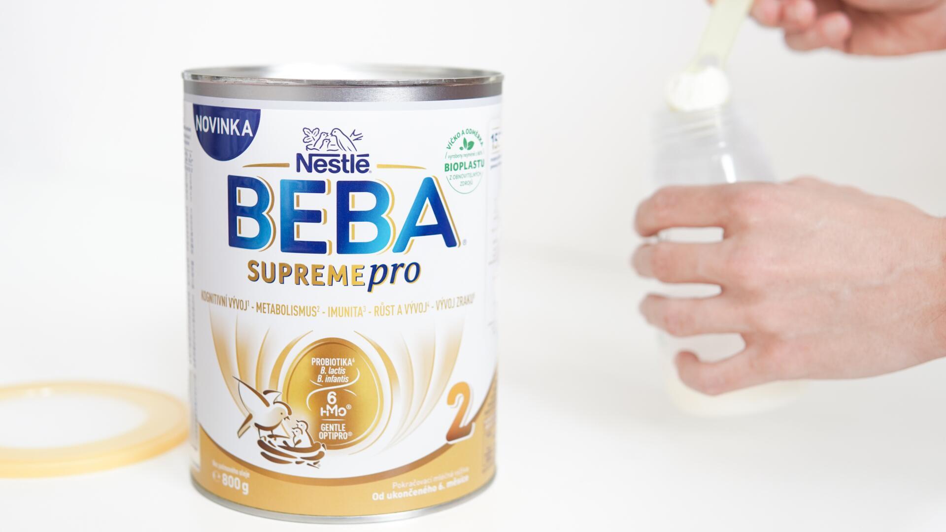 Novinka od značky BEBA: Otestujte mléčnou výživu BEBA SUPREMEpro 2 ...