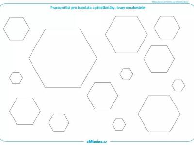 Pracovní list - Tvary - pracovní listy - PDF ke stažení | eMimino.cz