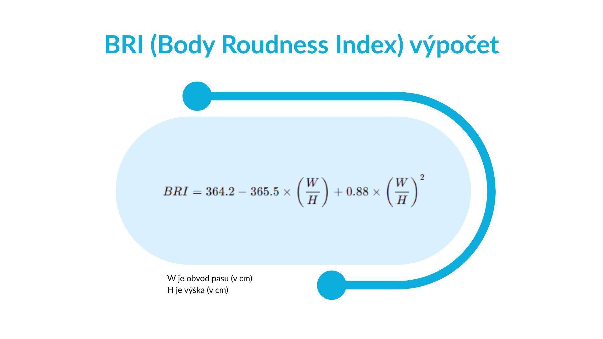 Výpočet BRI | Kalkulačka indexu tělesné kulatosti a obezity | eMimino.cz