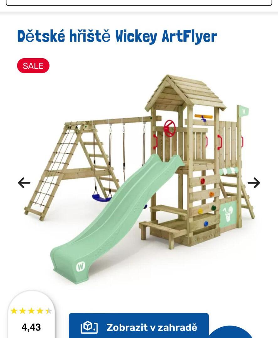 Plánek na dětské hřiště Wickey Artflyer - Diskuze - eMimino.cz